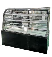 China 1.2m Refrigerated Fan Cooling Bakery Cake Display Freezer with 450W Danfoss Compressor and Digital Control for sale
