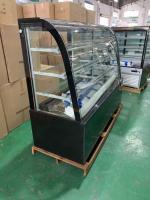 China 1.2m Refrigerated Fan Cooling Bakery Cake Display Freezer with 450W Danfoss Compressor and Digital Control for sale