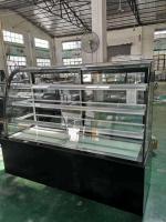 China 1.2m Refrigerated Fan Cooling Bakery Cake Display Freezer with 450W Danfoss Compressor and Digital Control for sale