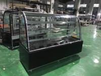 China 1.2m Refrigerated Fan Cooling Bakery Cake Display Freezer with 450W Danfoss Compressor and Digital Control for sale