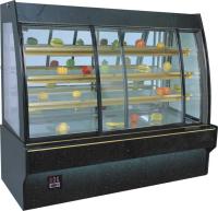 China 3-Layer 2m Air Cooled Cake Display Freezer with 830W Danfoss Compressor and Digital Temperature Control 2-10°C for sale