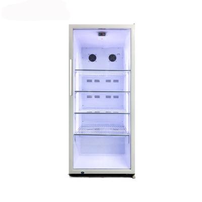 China 458L Commercial Upright Glass Door Display Freezer 730×680×1690mm for Cold Drink Storage for sale