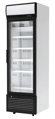 China Vertical Supermarket Single Glass Door Display Freezer - 1~10°C Temperature Range, 250W-650W Power Options for sale