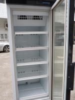 China Vertical Supermarket Single Glass Door Display Freezer - 1~10°C Temperature Range, 250W-650W Power Options for sale