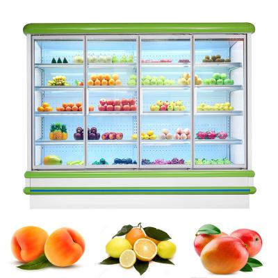 China LDF-3000 Vegetable Multideck Display Fridge - 3000×950×2000mm, 1700L Capacity, 2900W Power for sale