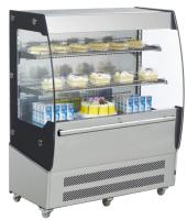 China Vertical 380L Hypermarket Multideck Display Fridge - 650W Commercial Refrigerator with Digital Control for sale