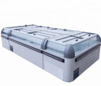China Commercial Deep Chest 900L Island Display Freezer with Danfoss Compressor -18°C to -22°C Temperature Range for sale