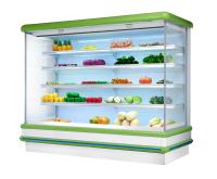 China Multideck Commercial Vegetable Fruit Open Display Chiller 2500x950x1550mm with Digital Controller & LED Lighting for sale