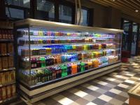 China Multideck Commercial Vegetable Fruit Open Display Chiller 2500x950x1550mm with Digital Controller & LED Lighting for sale