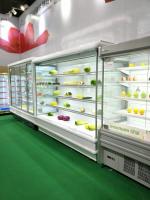 China Multideck Commercial Vegetable Fruit Open Display Chiller 2500x950x1550mm with Digital Controller & LED Lighting for sale