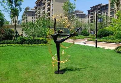 China Modern Outdoor Copper Sculpture For Garden Decoration for sale