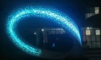 China Modern LED Stainless Steel Artwork Sculpture 3.5 Meter Height for sale