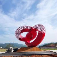 China SS Lawn And Garden Ornaments Statues Red Baking Varnished Forging for sale