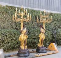 China Stainless Steel Garden Ornaments Outside Statues And Sculptures for sale