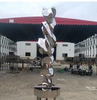 China Stainless Steel Contemporary Garden Statues , Lawn And Garden Ornaments Statues for sale
