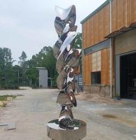 China Stainless Steel Contemporary Garden Statues , Lawn And Garden Ornaments Statues for sale