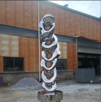 China Stainless Steel Contemporary Garden Statues , Lawn And Garden Ornaments Statues for sale