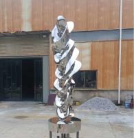 China Stainless Steel Contemporary Garden Statues , Lawn And Garden Ornaments Statues for sale