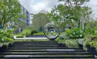 China Contemporary Outdoor Abstract  Metal art Landscape Sculpture for sale