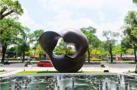 China Abstract Metal Copper Sculpture Outdoor For Modern Public Decoration for sale