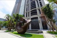 China Abstract Metal Copper Sculpture Outdoor For Modern Public Decoration for sale