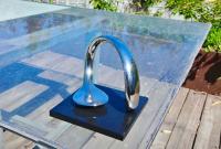 China Modern Small Stainless Steel Indoor Ornaments Sculpture for sale