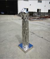 China 150cm High Welding outdoor Abstract stainless steel sculpture for sale