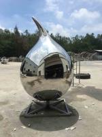 China Steel Artwork Garden Large Outdoor Statuary ODM For Residence Decoration for sale