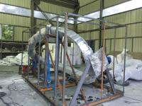 China Yard Decorative Outdoor Metal Sculpture , Welding Metal Garden Sculptures for sale