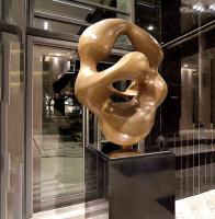 China Abstract Indoor Bronze Statues Casting Technique For Office Hotel Decoration for sale