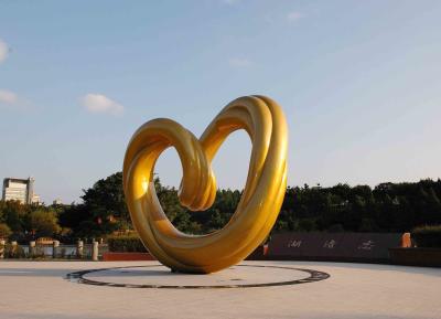 China Halo Of Honour Outdoor Bronze Sculpture For Garden Public Decoration for sale