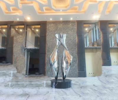 China ODM / OEM Modern Abstract Sculpture Polished For Indoor Amazing Decoration for sale