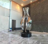 China ODM / OEM Modern Abstract Sculpture Polished For Indoor Amazing Decoration for sale