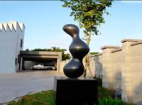 China Customized Modern Abstract Sculpture , Metal Outdoor Abstract Yard Sculptures for sale