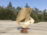 China Outdoor Abstract Steel Sculpture , Bronze Art Sculpture For Garden Ornaments for sale