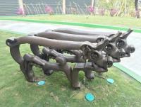 China Customized Bronze Large Outdoor Animal Sculptures 2 Meter Length Plaza Decoration for sale