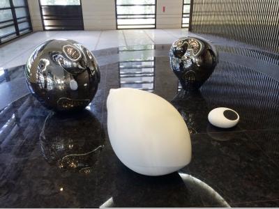 China Impressive Metal Interior Design Sculpture Ornaments Abstract Art 0.8m Height for sale
