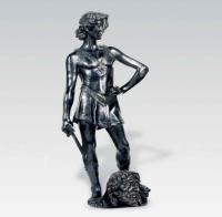 China Color Painted Indoor Metal Sculptures , Customized Bronze Sculptures Home Decor for sale