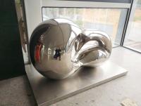 China Handicraft Indoor Metal Sculptures , Abstract Art Metal Sculpture Home Decor for sale