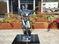 China Modern Indoor Metal Sculptures , Abstract Indoor Sculptures Contemporary for sale
