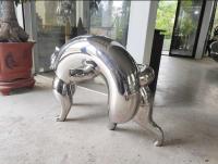 China Interior Abstract Metal Animal Sculptures Modern Typed For Home Decor for sale