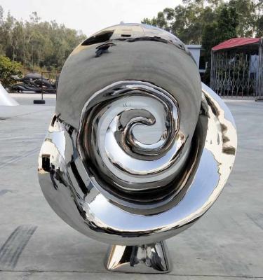 China Metal Garden Flowers Sculpture Handmade Polished Decoration 1.8 Meter Height for sale