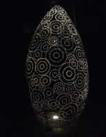 China LED Out Door Garden Ornaments Statues Modern Stainless Steel For Park Decoration for sale