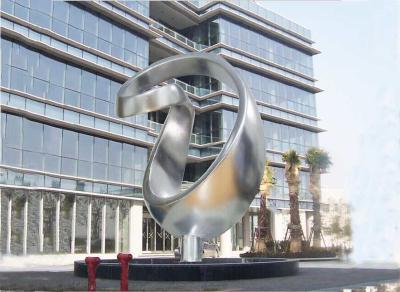 China Abstract Art Design Large Outdoor Metal Sculptures ODM Accept Long Life for sale