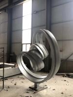 China Contemporary Outdoor Handmade 2.5 Meter Abstract Metal Sculptures for sale