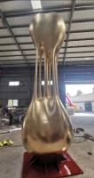 China ODM Decoration Brass 4.6m Modern Metal Sculpture for sale