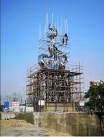 China Plaza Decoration 12m Stainless Steel Large Outdoor Sculpture for sale