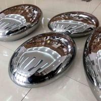 China Stainless Steel Outside Garden Statues Welding Metal Lawn Ornaments for sale