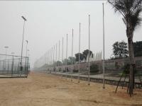 China 10 Meters Outdoor External Halyard Metal Flag Pole for sale