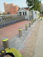 China 3.5T CE Road Guard Forging Metal Parking Bollards for sale